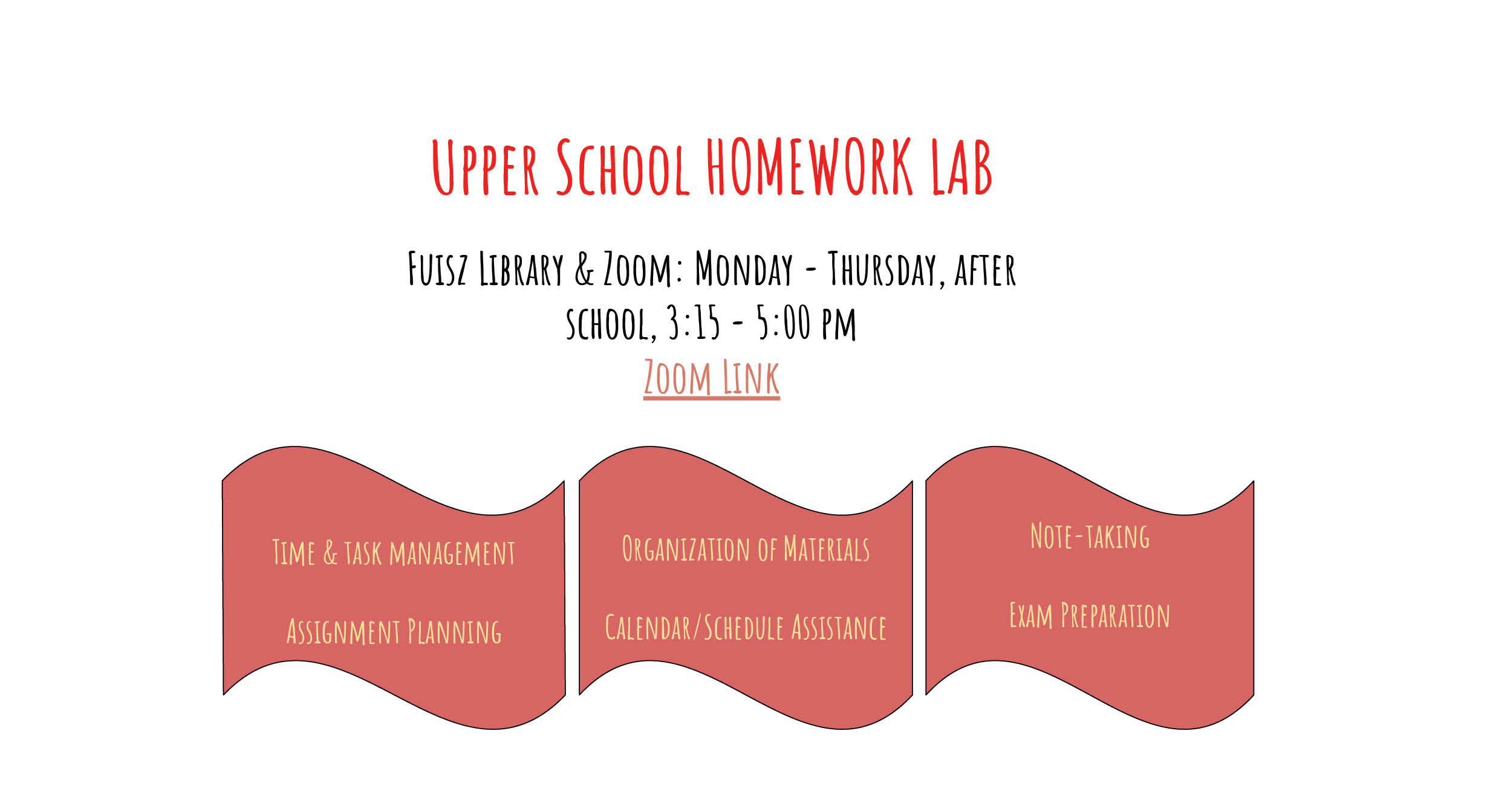 Upper School Homework Lab
